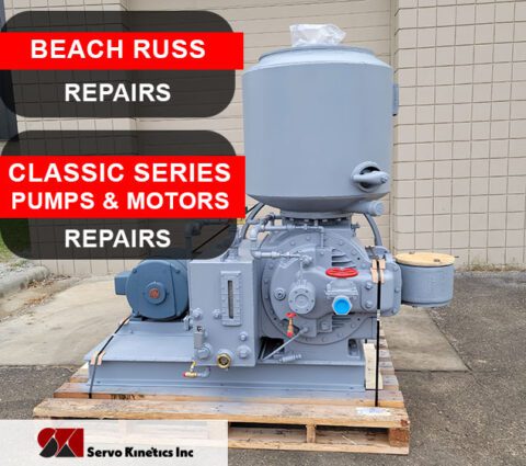 New Pumps and Motors - Industrial Hydraulic Repair | Servo Kinetics Inc